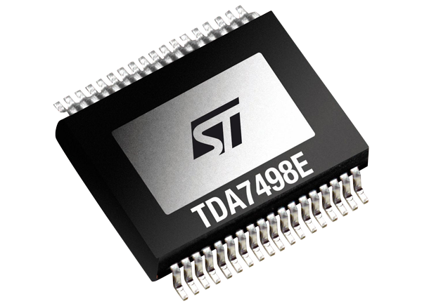 TDA7498E Dual BTL Class-D Audio Amplifier - STMicro | Mouser