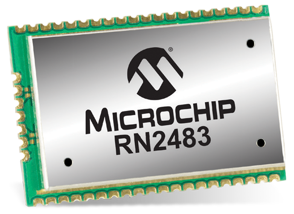RN2483 LoRa® Transceiver Module - Microchip Technology | Mouser