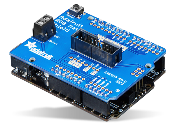 2601 RGB LED Matrix Shield for Arduino - Adafruit | Mouser