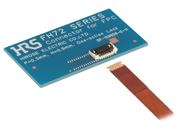 FH72 0.3mm High FPC Retention Force Connectors - Hirose | Mouser