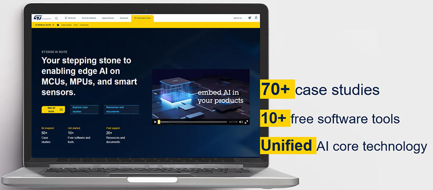ST Edge AI Suite Software & Products - STMicro | Mouser